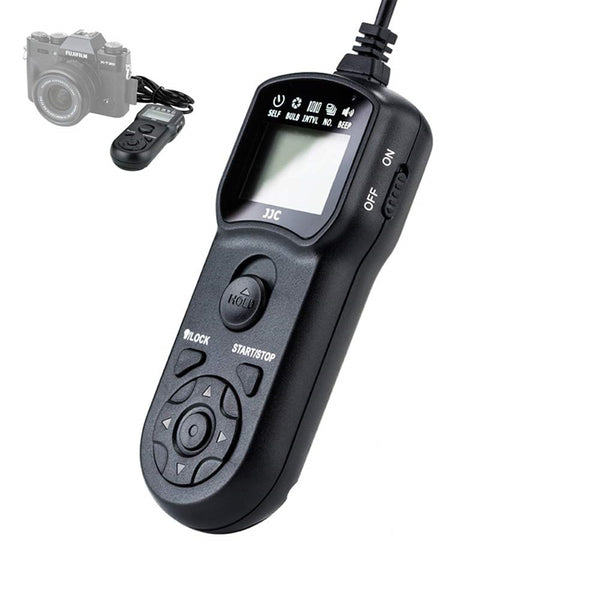 JJC TM-R2 Wired Timer Remote Control for Fujifilm X100T,X70,X-T20,X-T3 - Rogitech Ltd